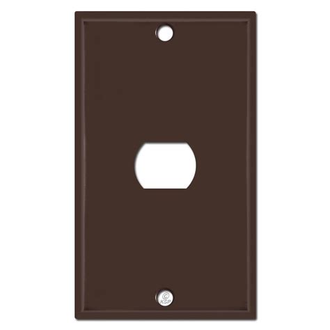 Single Despard Switch Cover Brown Kyle Switch Plates