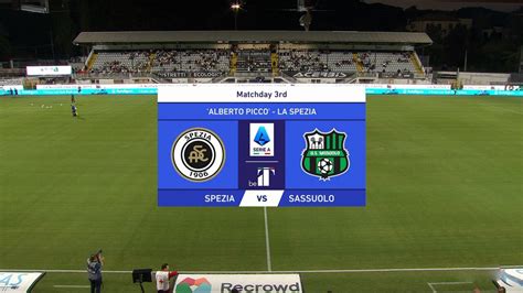 Spezia Vs Sassuolo 27 August 2022