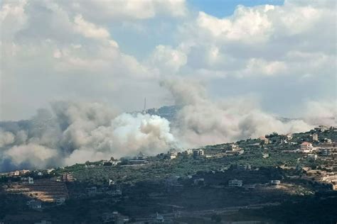 Ola Violenta De Bombardeos Entre Israel Y El Grupo Islamista Hezbolá