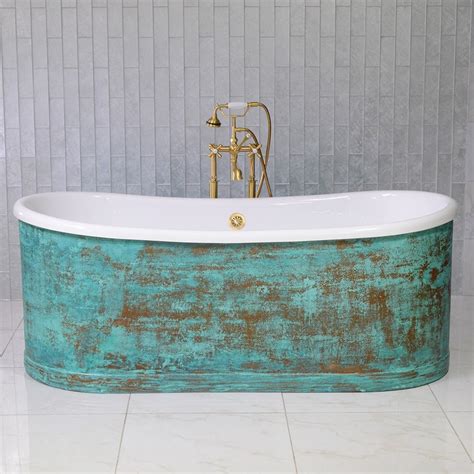 Green Patina Copper Bathtubs Custom Copper