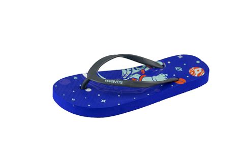 Unisex Grey Flip Flops With Navy Soles Waves Flip Flops Uk