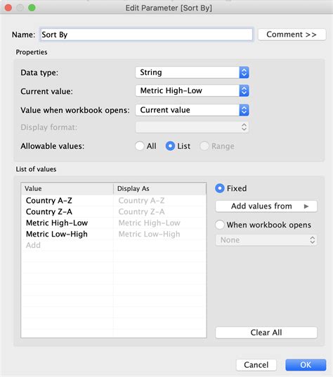 dynamic layout and sorting of a small multiple atlas in tableau