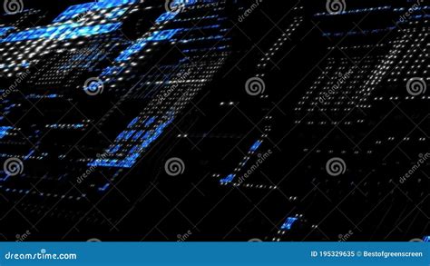 3d Futuristic Data Background Varying Binary Code In Blue Color