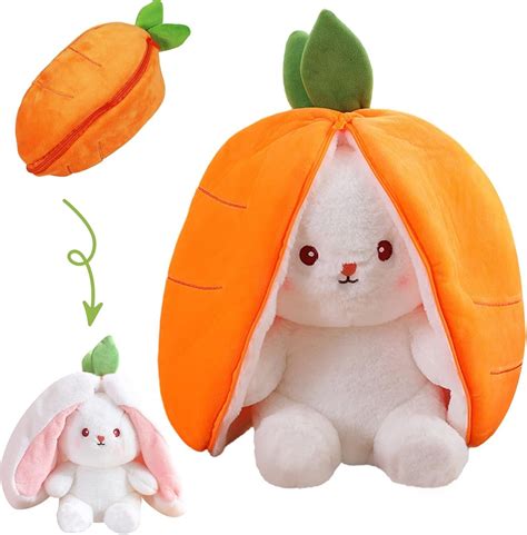 Hicas Pääsiäispupu Pehmolelut Pehmolelu Piilosta Leikki Pupu Söpöt Porkkanat Ja Mansikat