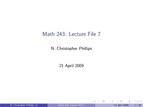 Notes On Continuous Probability Models Math 243 Docsity