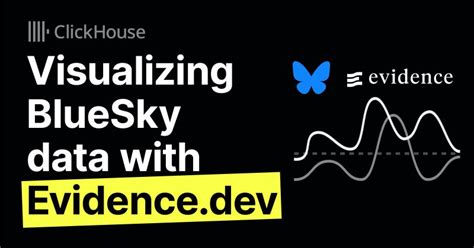 Clickhouse On Linkedin Visualizing Bluesky Data With Evidencedev