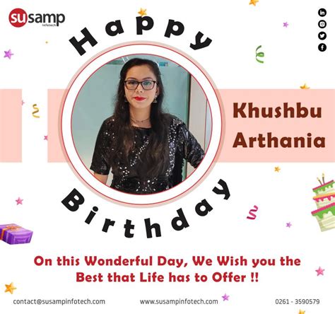 Susamp Infotech On Linkedin Sending You Heartfelt Birthday Greetings