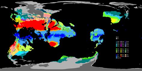 Köppen Climate Map Of Earth If The Crust Shifted 90 Degrees Rmapmaking