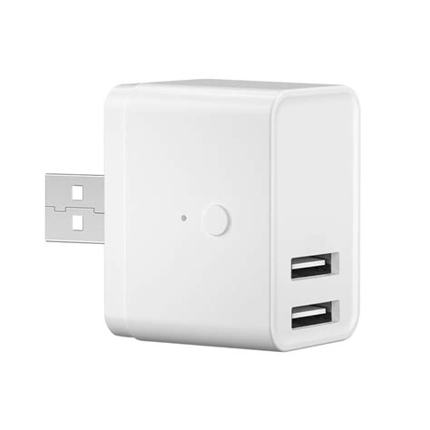 Portable Usb Smart Switch Wifi Power Adapter For Tuya App Remote