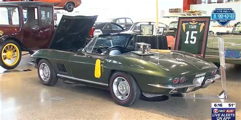 Nfl Draft In Green Bay Brings Opportunity To See The Bart Starr Mvp 1967 Corvette Corvette