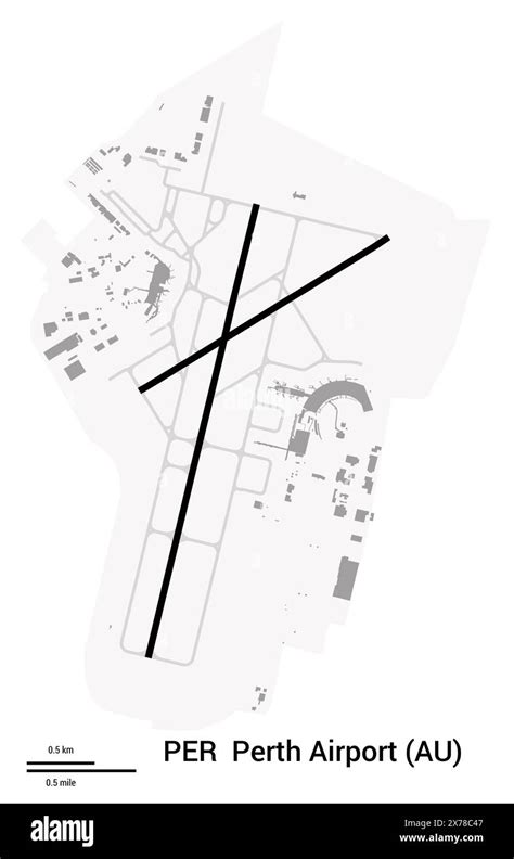 Map Of Perth Airport Australia Iata Code Per Airport Diagram With