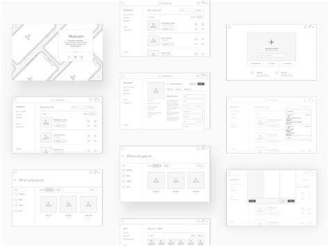 Lofi Wireframes Wireframe Creative Web Design User
