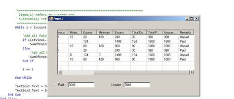 Edit Listview Subitem In Vb6 Format Decimal Places Peatix
