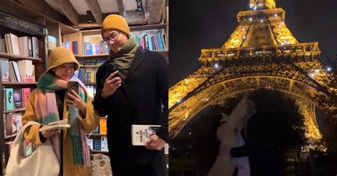 다니엘 헤니♥루 쿠마가이 파리여행결혼 후 첫 투샷 공개 N샷