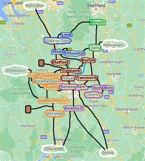 Brass Birmingham Map Irl Rboardgames