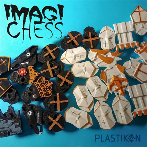 3d Printable Imagi Magnetic Chess By Plastikon 3d Design