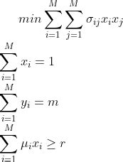 Python Cvxpy Portfolio Optimization With Constraint On The Maximum Number Of Assets Stack