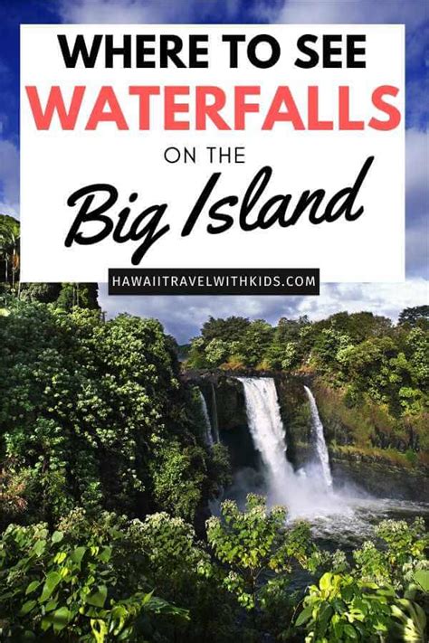 Experience The Top 7 Hawaii Big Island Waterfalls On Your Visit