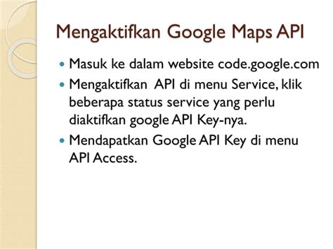 Google Maps Api Kelompok 5 PPTX