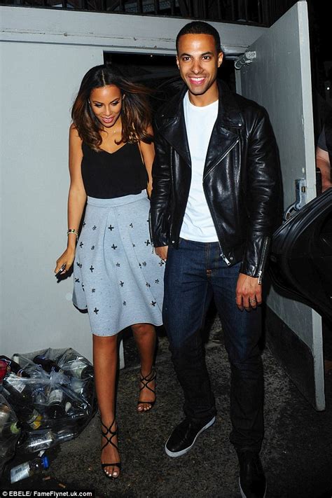 Rochelle Humes Leaves Bar Holding Hands With Handsome Husband Marvin