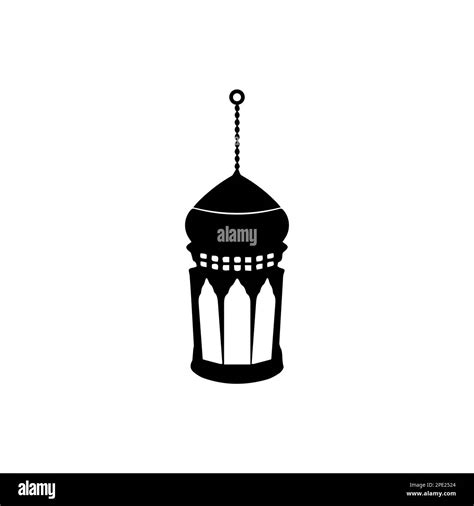 Islamic Lanterns Illustration Design Islamic Silhouette Decoration