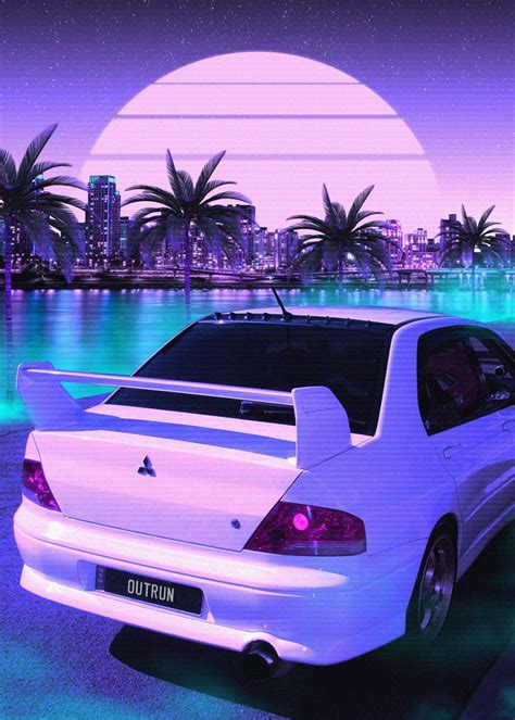Lancer Evo Poster Picture Metal Print Paint By Exhozt Displate