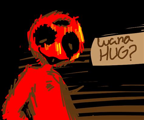 Stoner Elmo Offers You A Hug Drawception
