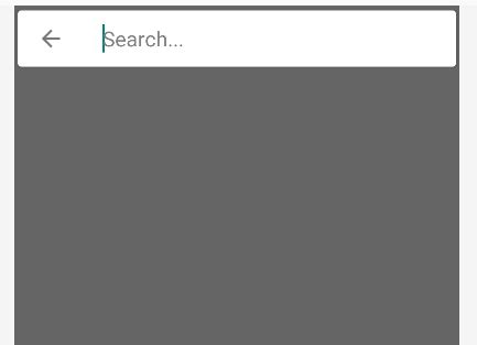 Java Android Custom Search View Stack Overflow