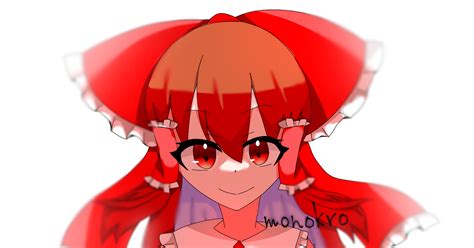 東方project 「博麗の巫女の力、舐めないでよ」 モノクロのイラスト Pixiv