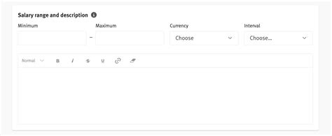 Configuring Salary Range On Job Postings Lever Support