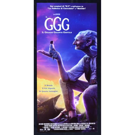 Locandina Il Ggg Il Grande Gigante Gentile Steven Spielberg Mark
