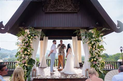 Wedding In A Private Villa Hannah Ben Phuket Wedding Service