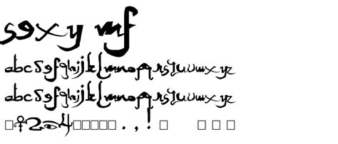Sexy MF Font Script Handwritten Pickafont Com