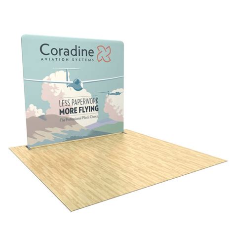 Straight Shape Ft Trade Show Booth Backdrop We Make Display