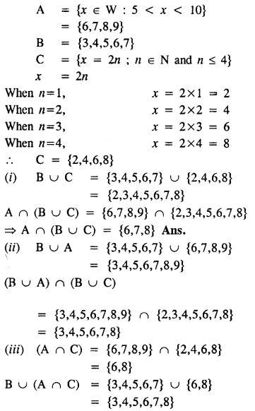 Selina Concise Mathematics Class 8 Icse Solutions Chapter 6 Sets Cbse
