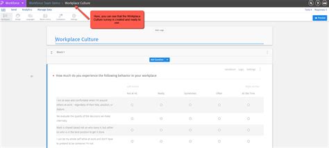 Create A Workforce Survey Using A Template Questionpro Help Document