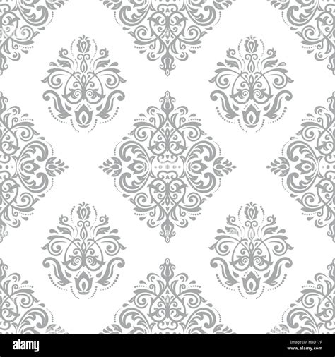 Seamless Damask Vector Background Stock Vector Image And Art Alamy