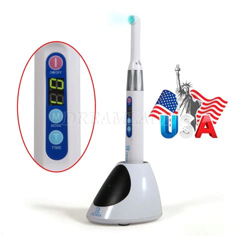 Dental Led Curing Light Lamp Wireless Cordless Resin Cure Lamp 5w