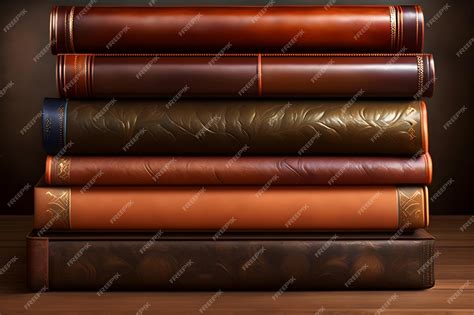 Leather Book Spine Texture