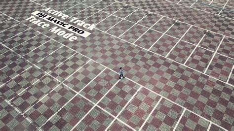 Dji 매빅프로 액티브트랙 트레이스모드 테스트 Youtube