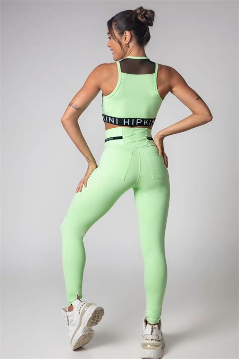Hipkini Top Gym Girl Verde Claro Tule 3339825 Hipkini