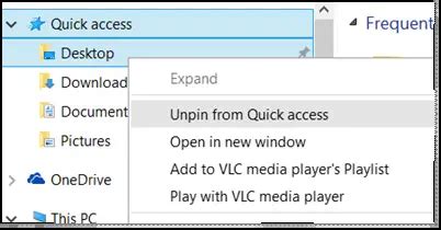 Disable Or Enable Or Quick Access In Windows 11 File Explorer