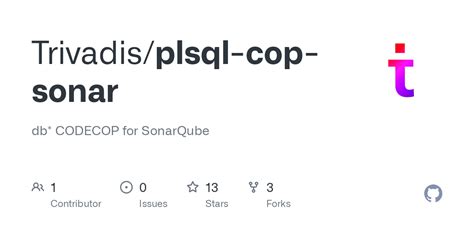 Github Trivadis Plsql Cop Sonar Db Codecop For Sonarqube