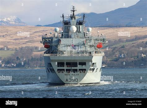 Rfa Wave Ruler A390 A Wave Class Fast Fleet Tanker Of The Royal