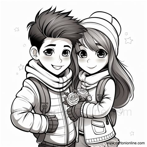Disegno 04 Di Luì E Sofì Dei Me Contro Te In Versione Chibi Da Colorare