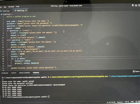 Swathihemalatha Munasa On Linkedin Python Programming Day5 Task 14