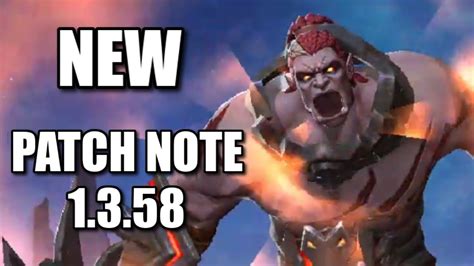 NEW PATCH NOTE YouTube