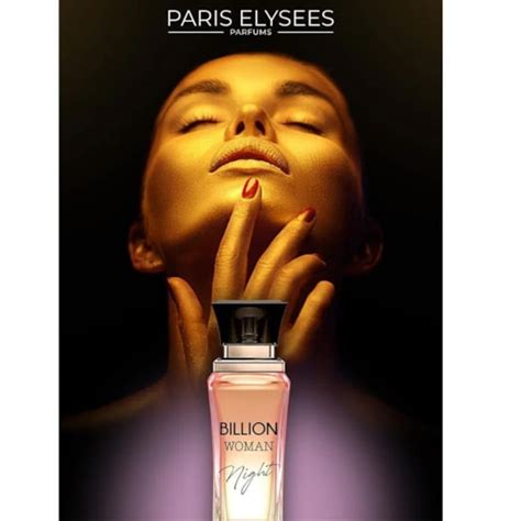 Perfume Billion Woman Night Paris Elysees 100ml Gel Niche