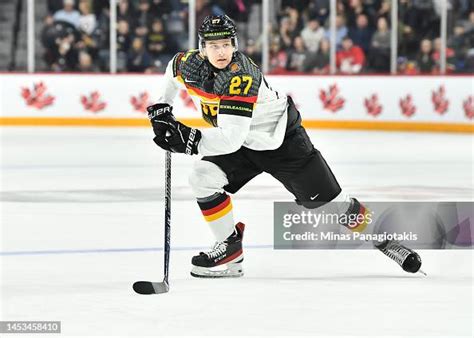 Julian Waser Of Team Germany Skates Against Team Austria During The News Photo Getty Images