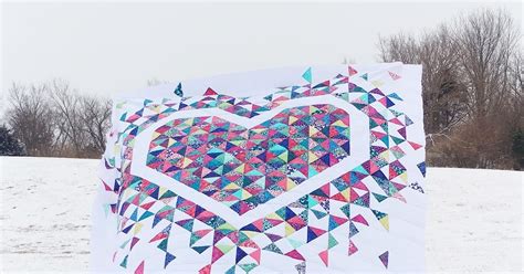 Slice Of Pi Quilts Exploding Heart Quilt Along Week 6